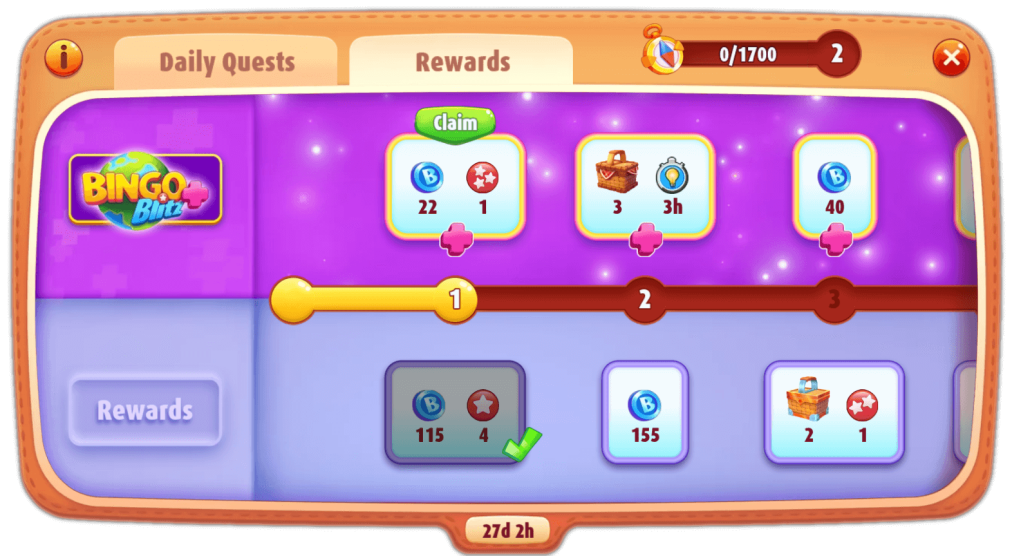 Daily Quests - The Game Reward