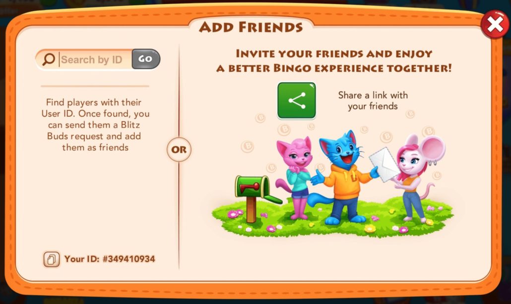 Friends Center - The Game Reward