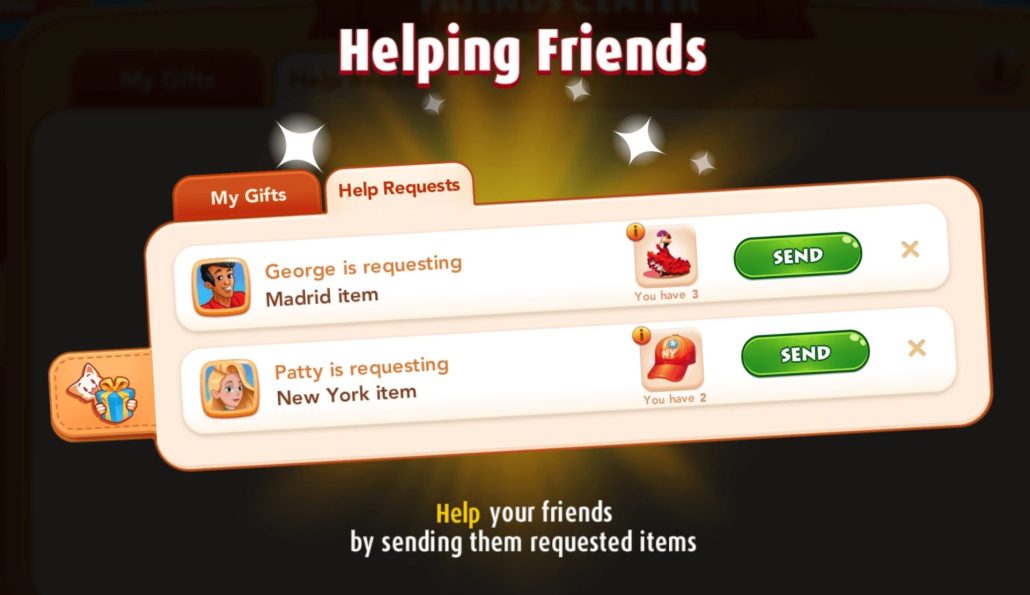 Friends Center - The Game Reward