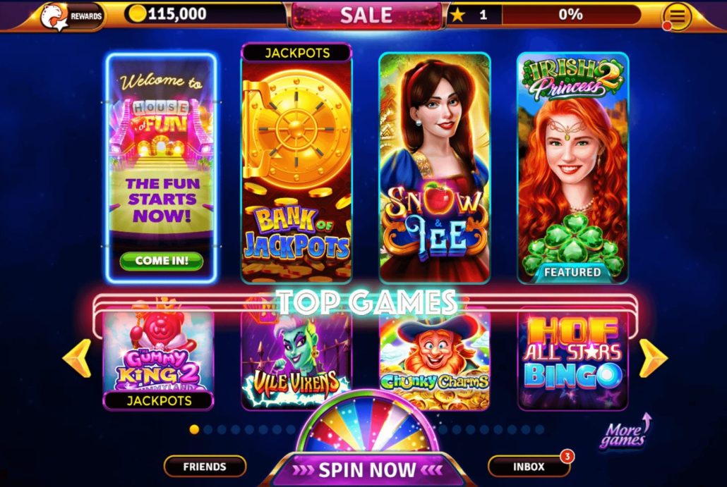 How to play House of Fun - The Game Reward