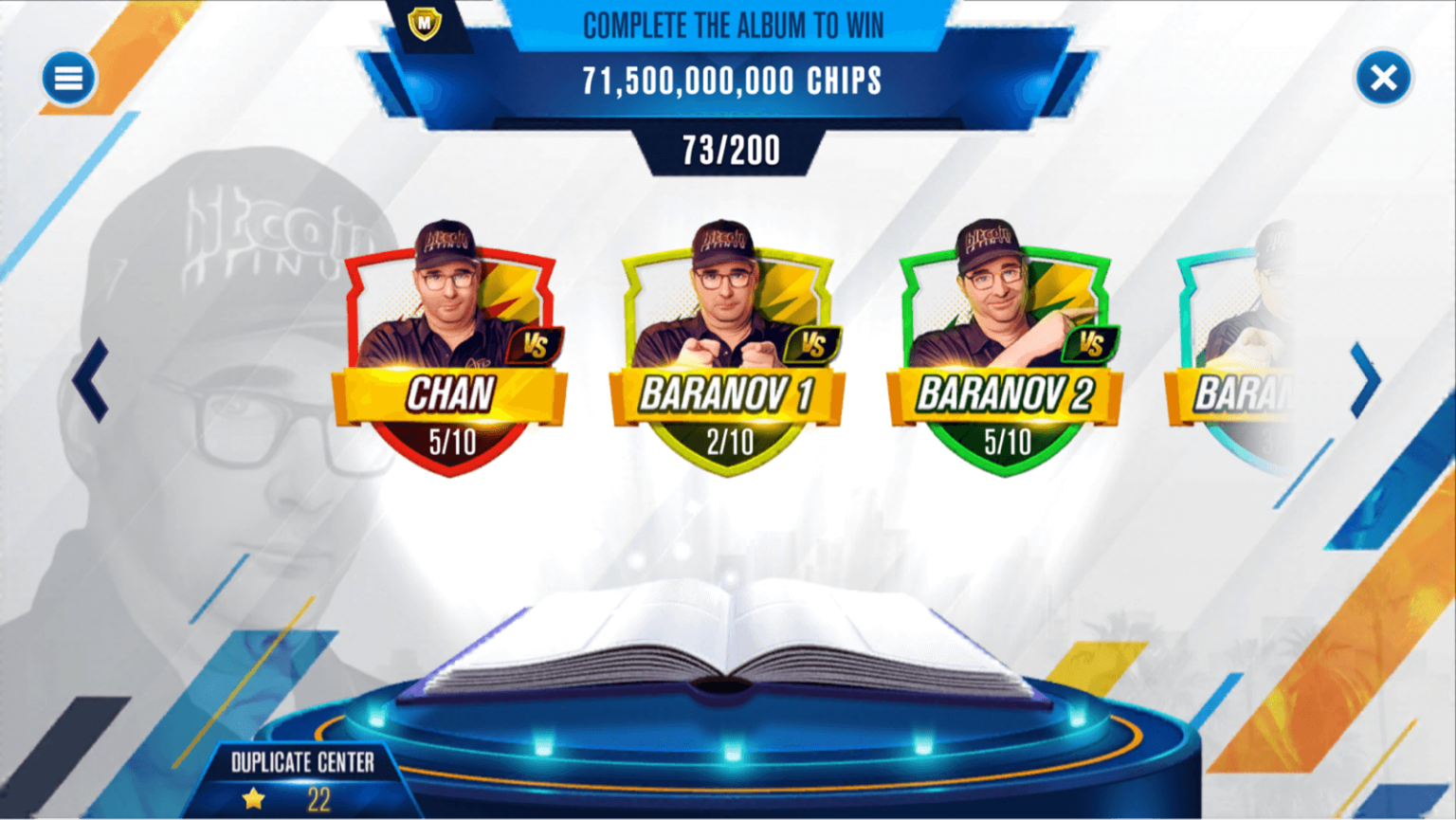 WSOP Album - The Game Reward