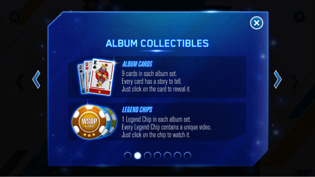 WSOP Album - The Game Reward