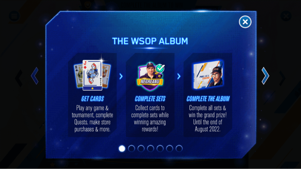 WSOP Album - The Game Reward