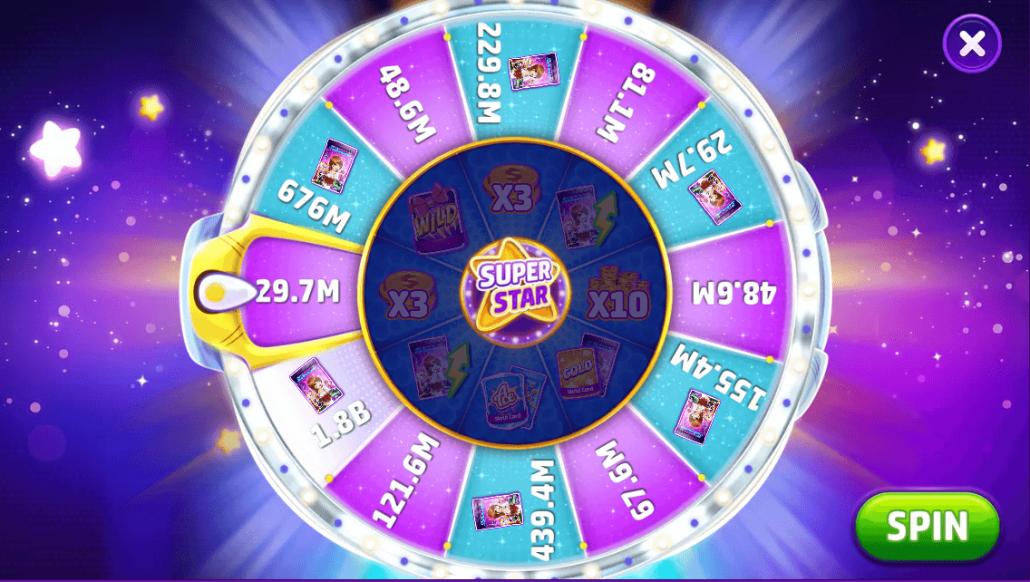 Wheel of Stars - The Game Reward
